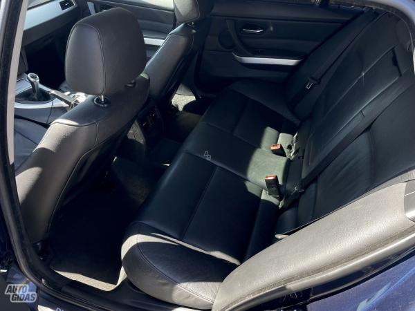 Blue BMW 320 2007 in Alytus, with an engine capacity of 2.00 L and mileage of 317 thousand km for 3200 €, photo 10 on AUTOMOTO.COM.LV