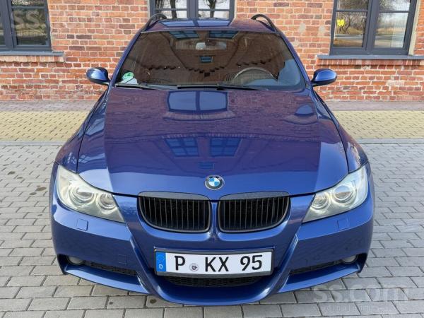 Blue BMW 320 2007 in Riga, with an engine capacity of 2.00 L and mileage of 266 thousand km for 5390 €, photo 1 on AUTOMOTO.COM.LV