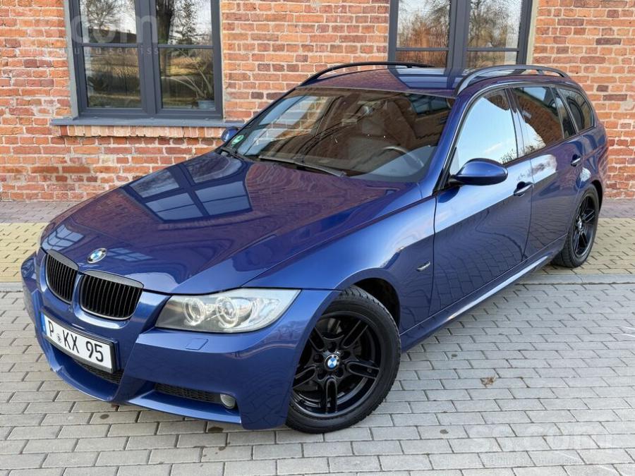 Blue BMW 320 2007 in Riga, with an engine capacity of 2.00 L and mileage of 266 thousand km for 5390 €, photo 4 on AUTOMOTO.COM.LV