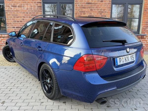 Blue BMW 320 2007 in Riga, with an engine capacity of 2.00 L and mileage of 266 thousand km for 5390 €, photo 4 on AUTOMOTO.COM.LV