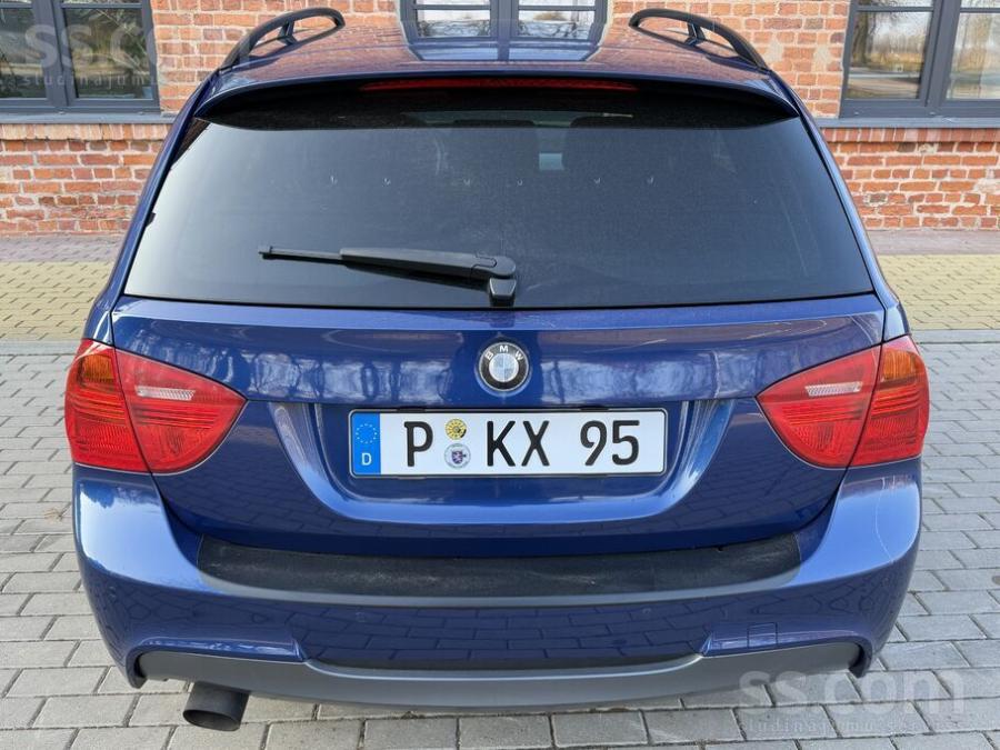 Blue BMW 320 2007 in Riga, with an engine capacity of 2.00 L and mileage of 266 thousand km for 5390 €, photo 6 on AUTOMOTO.COM.LV