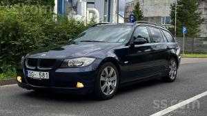 Zils BMW 320 2007 Jelgava, ar dzinēja tilpumu 2.00 L un nobraukumu 220 tūkst. km par 3750 €, foto  vietnē AUTOMOTO.COM.LV