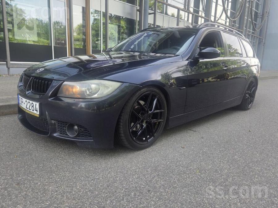 Blue BMW 320 2007 in Riga, with an engine capacity of 2.00 L and mileage of 0 thousand km for 4200 €, photo 1 on AUTOMOTO.COM.LV