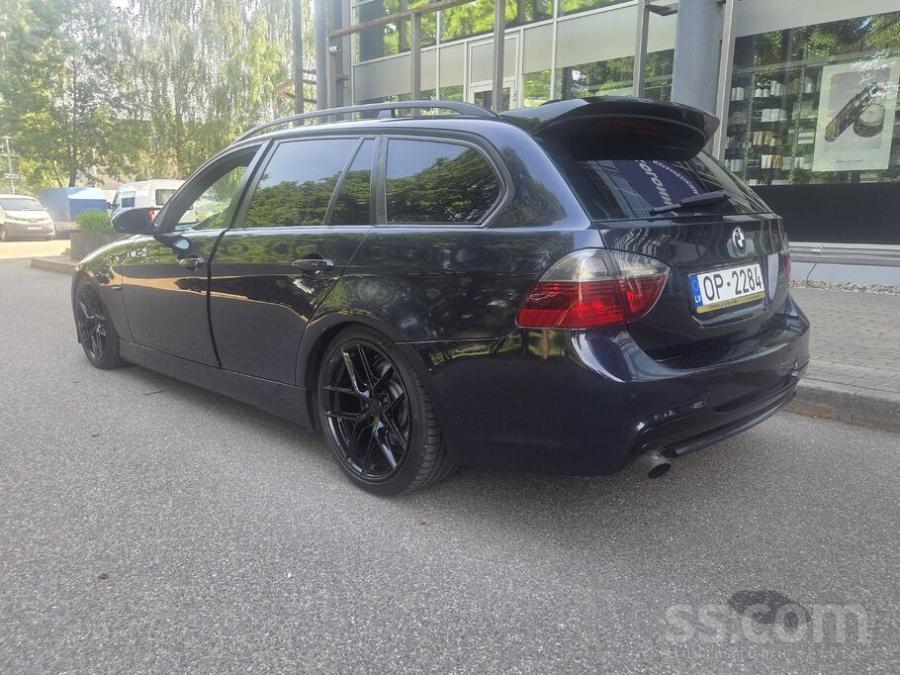 Blue BMW 320 2007 in Riga, with an engine capacity of 2.00 L and mileage of 0 thousand km for 4200 €, photo 4 on AUTOMOTO.COM.LV