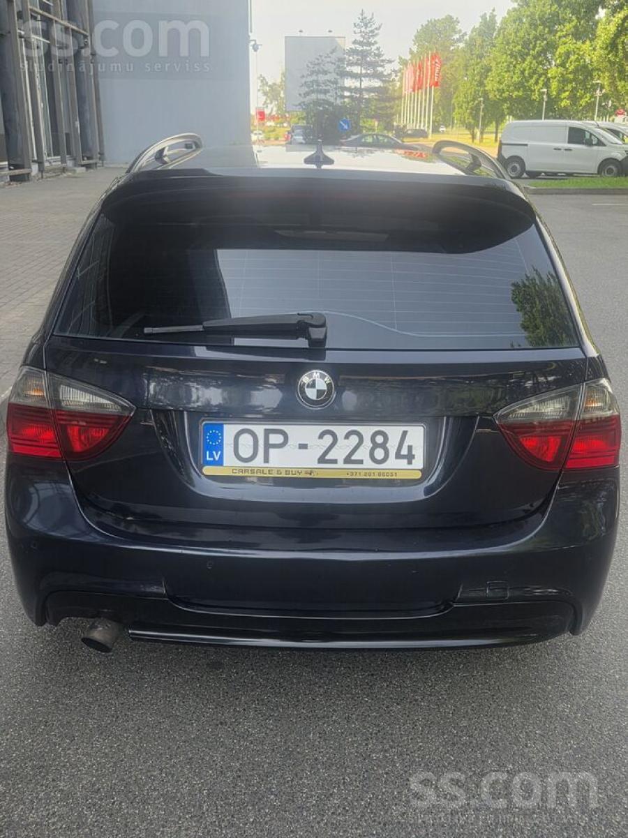 Blue BMW 320 2007 in Riga, with an engine capacity of 2.00 L and mileage of 0 thousand km for 4200 €, photo 6 on AUTOMOTO.COM.LV