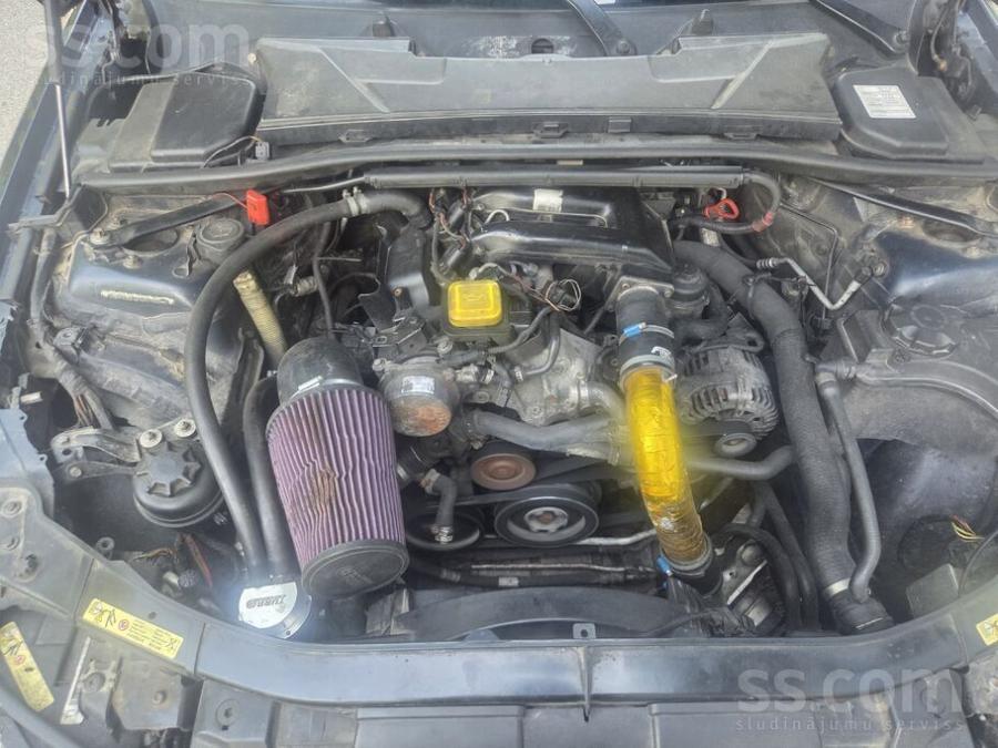 Blue BMW 320 2007 in Riga, with an engine capacity of 2.00 L and mileage of 0 thousand km for 4200 €, photo 12 on AUTOMOTO.COM.LV