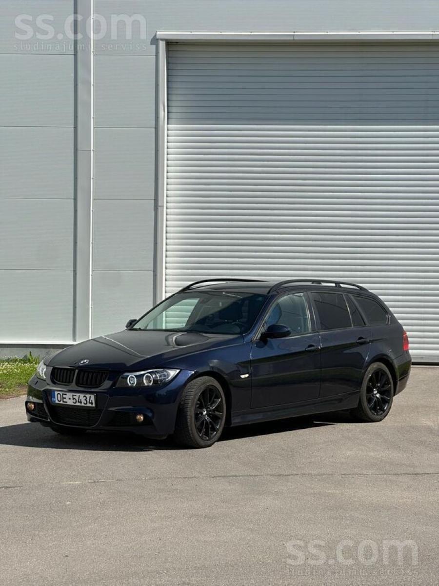 Blue BMW 320 2007 in Riga, with an engine capacity of 2.00 L and mileage of 393 thousand km for 3500 €, photo 1 on AUTOMOTO.COM.LV