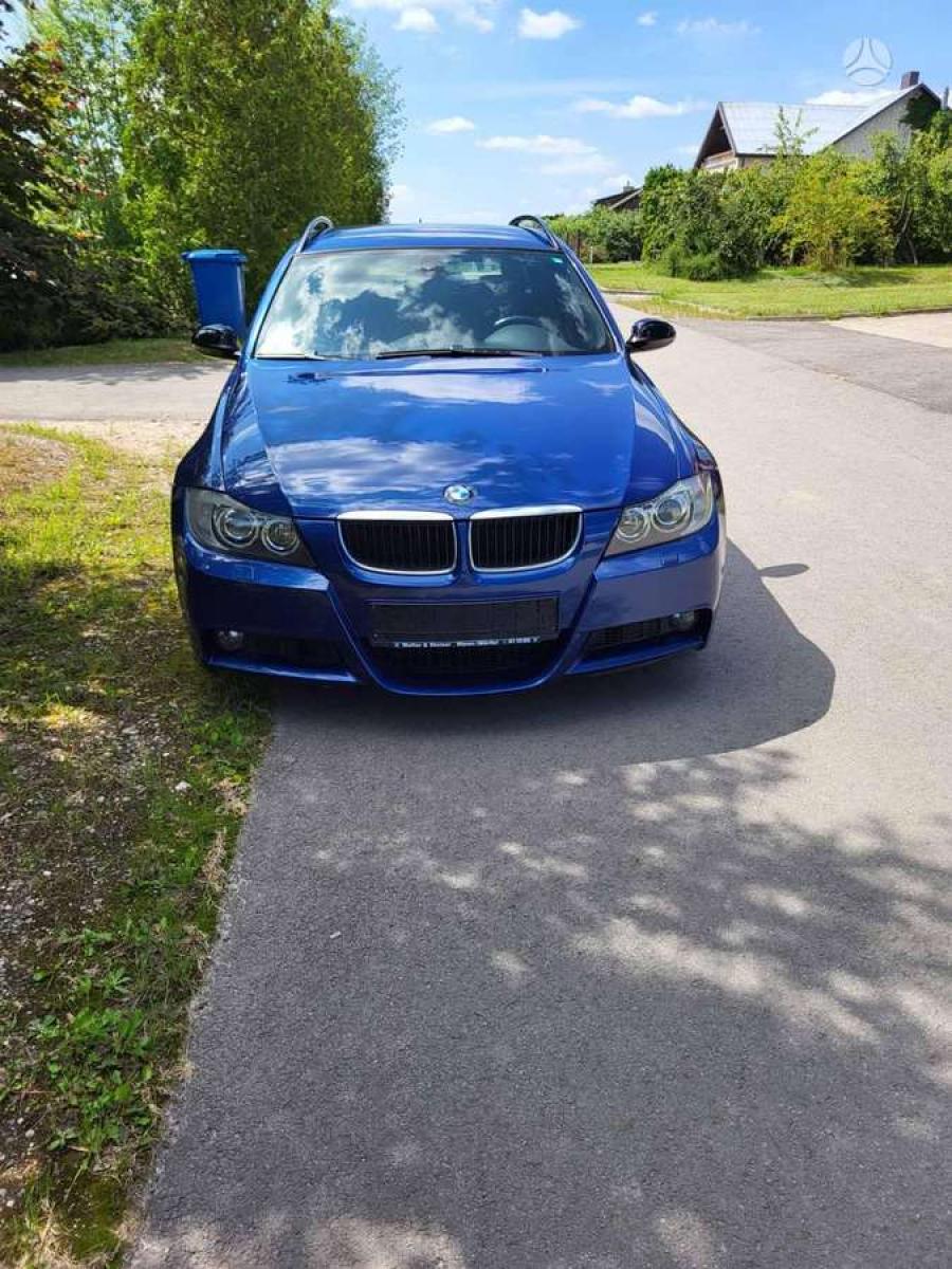 Blue BMW 320 2007 in Kaunas, with an engine capacity of 2.00 L and mileage of 320 thousand km for 3750 €, photo 3 on AUTOMOTO.COM.LV