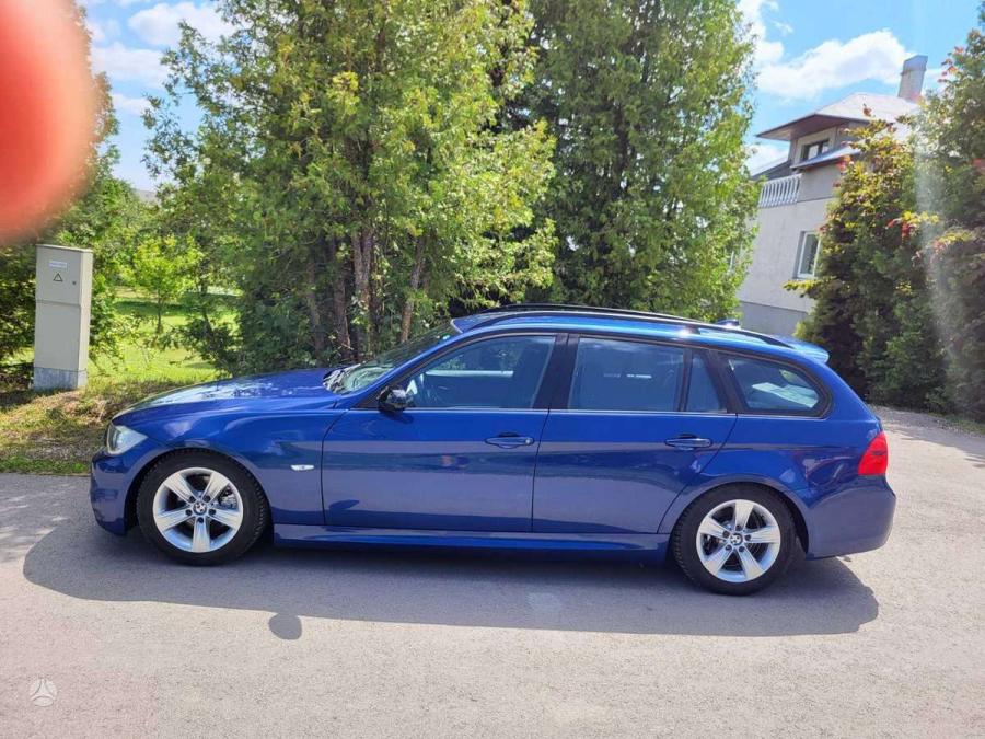 Blue BMW 320 2007 in Kaunas, with an engine capacity of 2.00 L and mileage of 320 thousand km for 3750 €, photo 4 on AUTOMOTO.COM.LV