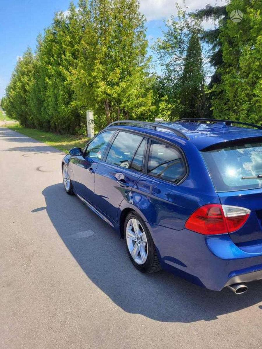 Blue BMW 320 2007 in Kaunas, with an engine capacity of 2.00 L and mileage of 320 thousand km for 3750 €, photo 7 on AUTOMOTO.COM.LV