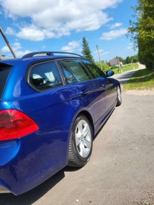 Blue BMW 320 2007 in Kaunas, with an engine capacity of 2.00 L and mileage of 320 thousand km for 3750 €, photo 9 on AUTOMOTO.COM.LV