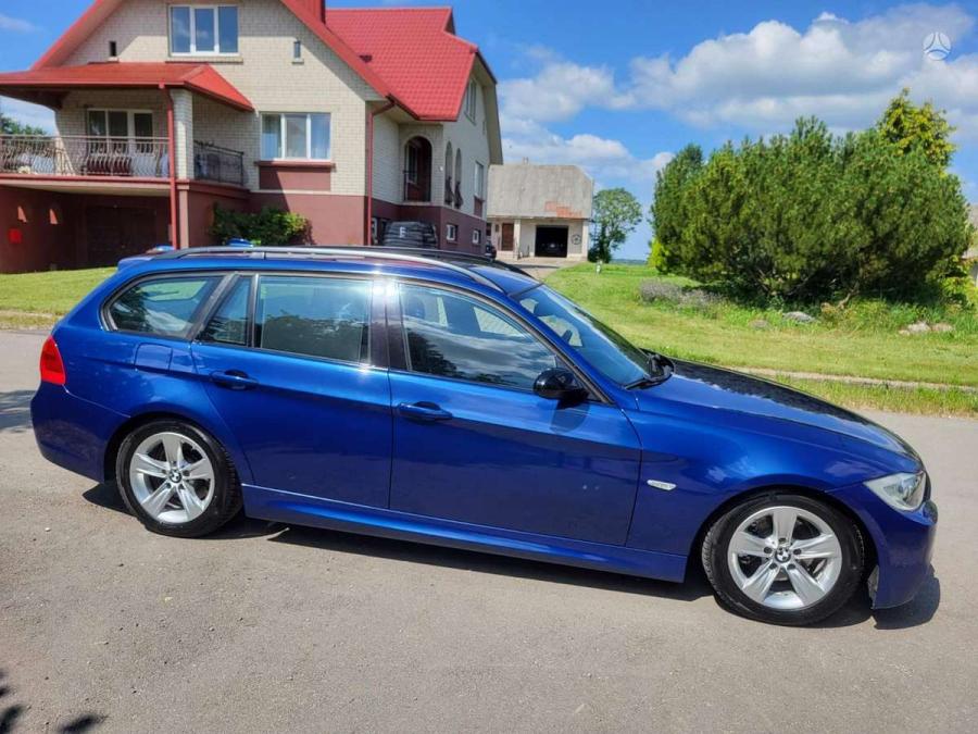 Blue BMW 320 2007 in Kaunas, with an engine capacity of 2.00 L and mileage of 320 thousand km for 3750 €, photo 10 on AUTOMOTO.COM.LV