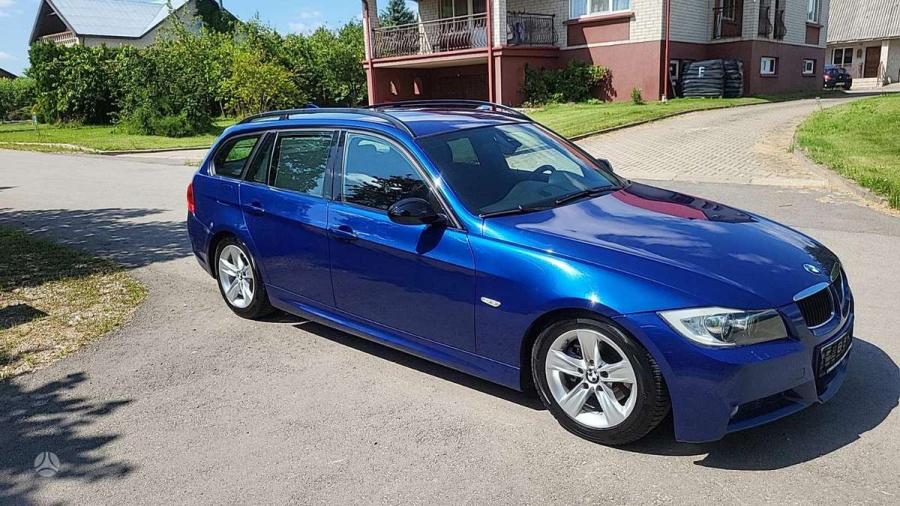 Blue BMW 320 2007 in Kaunas, with an engine capacity of 2.00 L and mileage of 320 thousand km for 3750 €, photo 13 on AUTOMOTO.COM.LV