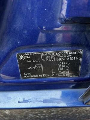 Blue BMW 320 2007 in Vilnius, with an engine capacity of 2.00 L and mileage of 321 thousand km for 3250 €, photo 22 on AUTOMOTO.COM.LV