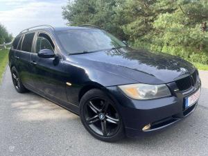 Blue BMW 320 2007 in Vilnius, with an engine capacity of 2.00 L and mileage of 403 thousand km for 2350 €, photo  on AUTOMOTO.COM.LV