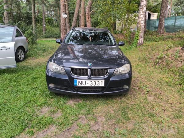Blue BMW 320 2007 in Riga, with an engine capacity of 2.00 L and mileage of 500 thousand km for 2000 €, photo 1 on AUTOMOTO.COM.LV