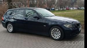 Синий БМВ 320 2007 в Рига, объемом двигателя 2.00 л и пробегом 0 тыс. км за 3000 €, фото  на AUTOMOTO.COM.LV