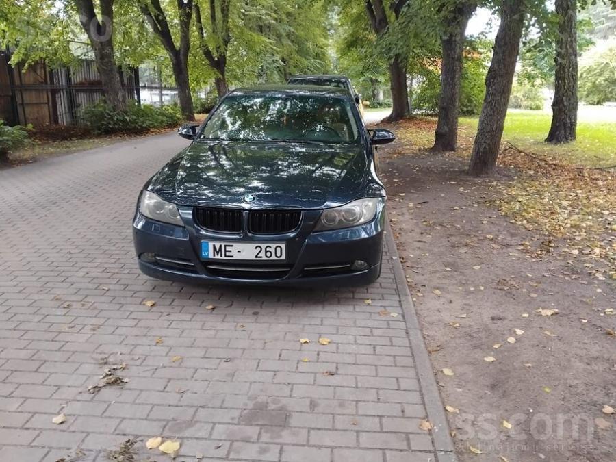 Синий БМВ 320 2007 в Рига, объемом двигателя 2.00 л и пробегом 0 тыс. км за 3000 €, фото 4 на AUTOMOTO.COM.LV