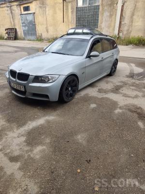 Zils BMW 320 2007 Ogre, ar dzinēja tilpumu 2.00 L un nobraukumu 488 tūkst. km par 3499 €, foto  vietnē AUTOMOTO.COM.LV