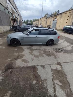 Blue BMW 320 2007 in Ogre, with an engine capacity of 2.00 L and mileage of 488 thousand km for 3499 €, photo 4 on AUTOMOTO.COM.LV