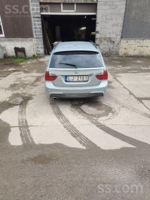 Blue BMW 320 2007 in Ogre, with an engine capacity of 2.00 L and mileage of 488 thousand km for 3499 €, photo 5 on AUTOMOTO.COM.LV