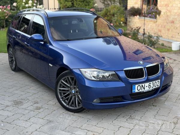 Blue BMW 320 2007 in Jelgava, with an engine capacity of 2.00 L and mileage of 337 thousand km for 5550 €, photo 3 on AUTOMOTO.COM.LV