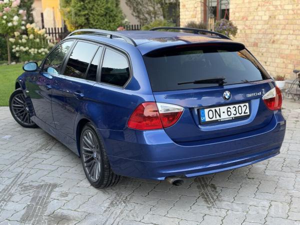 Blue BMW 320 2007 in Jelgava, with an engine capacity of 2.00 L and mileage of 337 thousand km for 5550 €, photo 5 on AUTOMOTO.COM.LV