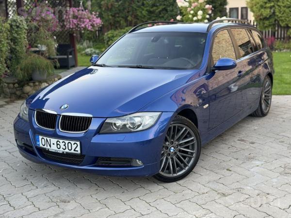 Blue BMW 320 2007 in Jelgava, with an engine capacity of 2.00 L and mileage of 337 thousand km for 5550 €, photo 6 on AUTOMOTO.COM.LV