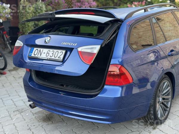 Blue BMW 320 2007 in Jelgava, with an engine capacity of 2.00 L and mileage of 337 thousand km for 5550 €, photo 9 on AUTOMOTO.COM.LV