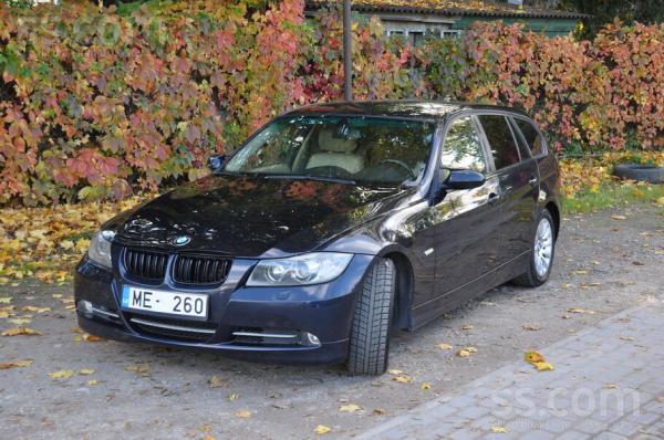 Blue BMW 320 2007 in Riga, with an engine capacity of 2.00 L and mileage of 372 thousand km for 3250 €, photo 6 on AUTOMOTO.COM.LV