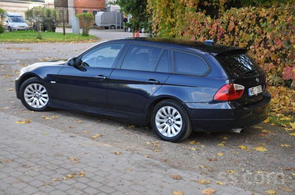 BMW 320 2007 in Riga on AUTOMOTO.COM.LV Blue BMW 320 2007 in Riga, with an engine capacity of 2.00 L and mileage of 372 thousand km for 3250 €, photo 7 on AUTOMOTO.COM.LV