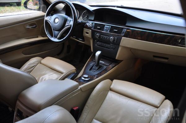 Blue BMW 320 2007 in Riga, with an engine capacity of 2.00 L and mileage of 372 thousand km for 3250 €, photo 10 on AUTOMOTO.COM.LV