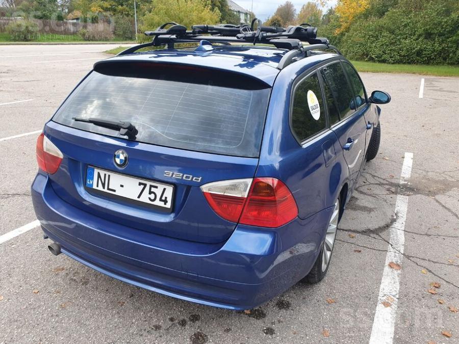 Zils BMW 320 2007 Saldus, ar dzinēja tilpumu 2.00 L un nobraukumu 342 tūkst. km par 5500 €, foto 7 vietnē AUTOMOTO.COM.LV