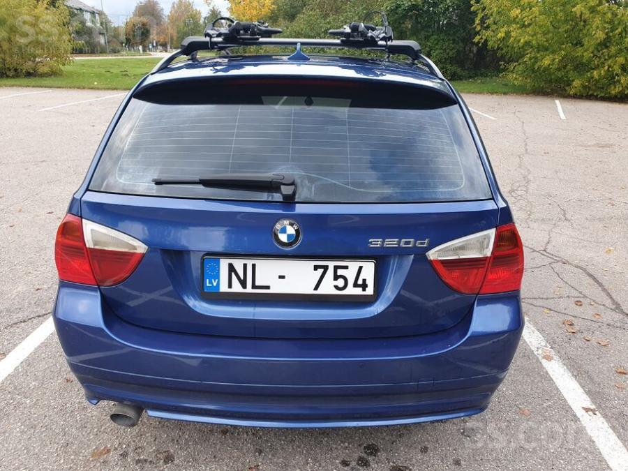 Zils BMW 320 2007 Saldus, ar dzinēja tilpumu 2.00 L un nobraukumu 342 tūkst. km par 5500 €, foto 8 vietnē AUTOMOTO.COM.LV