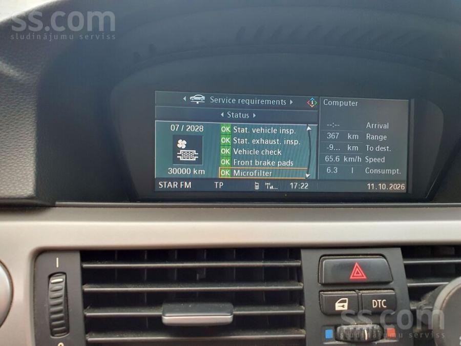 Zils BMW 320 2007 Saldus, ar dzinēja tilpumu 2.00 L un nobraukumu 342 tūkst. km par 5500 €, foto 25 vietnē AUTOMOTO.COM.LV