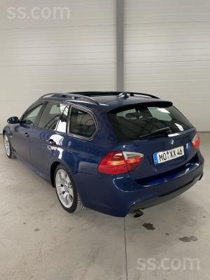 Blue BMW 320 2008 in Balvi, with an engine capacity of 2.00 L and mileage of 309 thousand km for 18200 €, photo 5 on AUTOMOTO.COM.LV