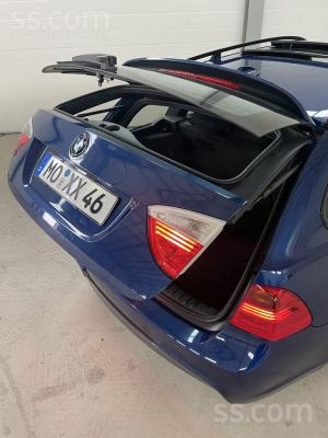 Blue BMW 320 2008 in Balvi, with an engine capacity of 2.00 L and mileage of 309 thousand km for 18200 €, photo 7 on AUTOMOTO.COM.LV