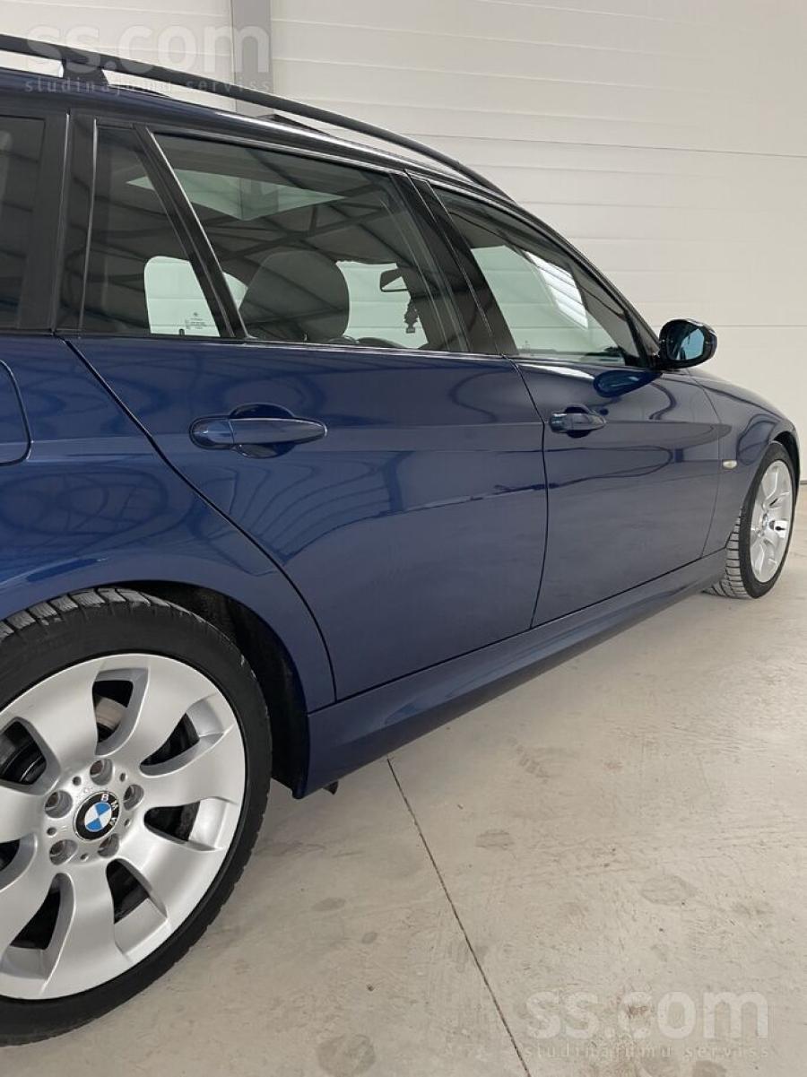 Blue BMW 320 2008 in Balvi, with an engine capacity of 2.00 L and mileage of 309 thousand km for 18200 €, photo 10 on AUTOMOTO.COM.LV