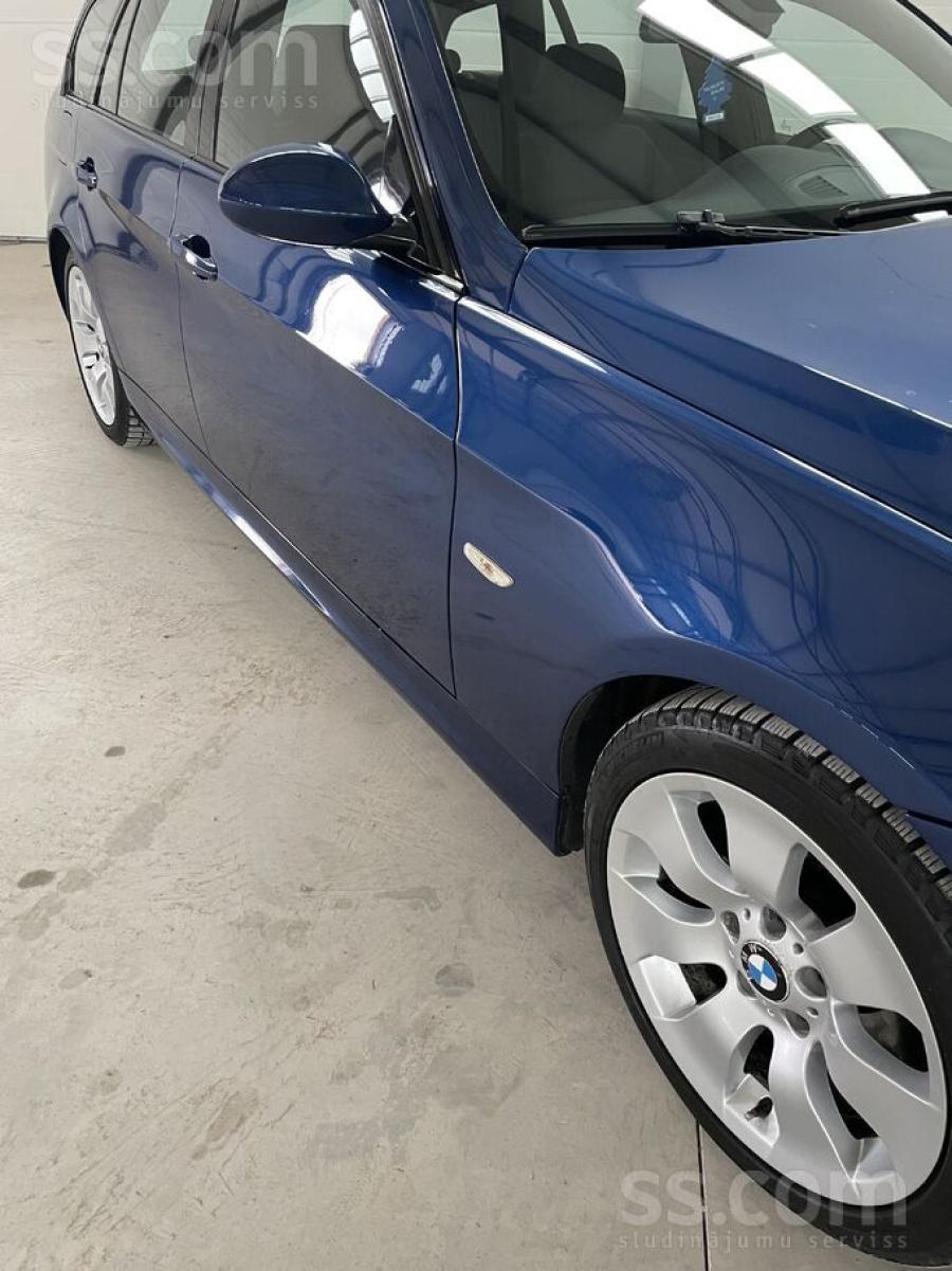 Blue BMW 320 2008 in Balvi, with an engine capacity of 2.00 L and mileage of 309 thousand km for 18200 €, photo 12 on AUTOMOTO.COM.LV