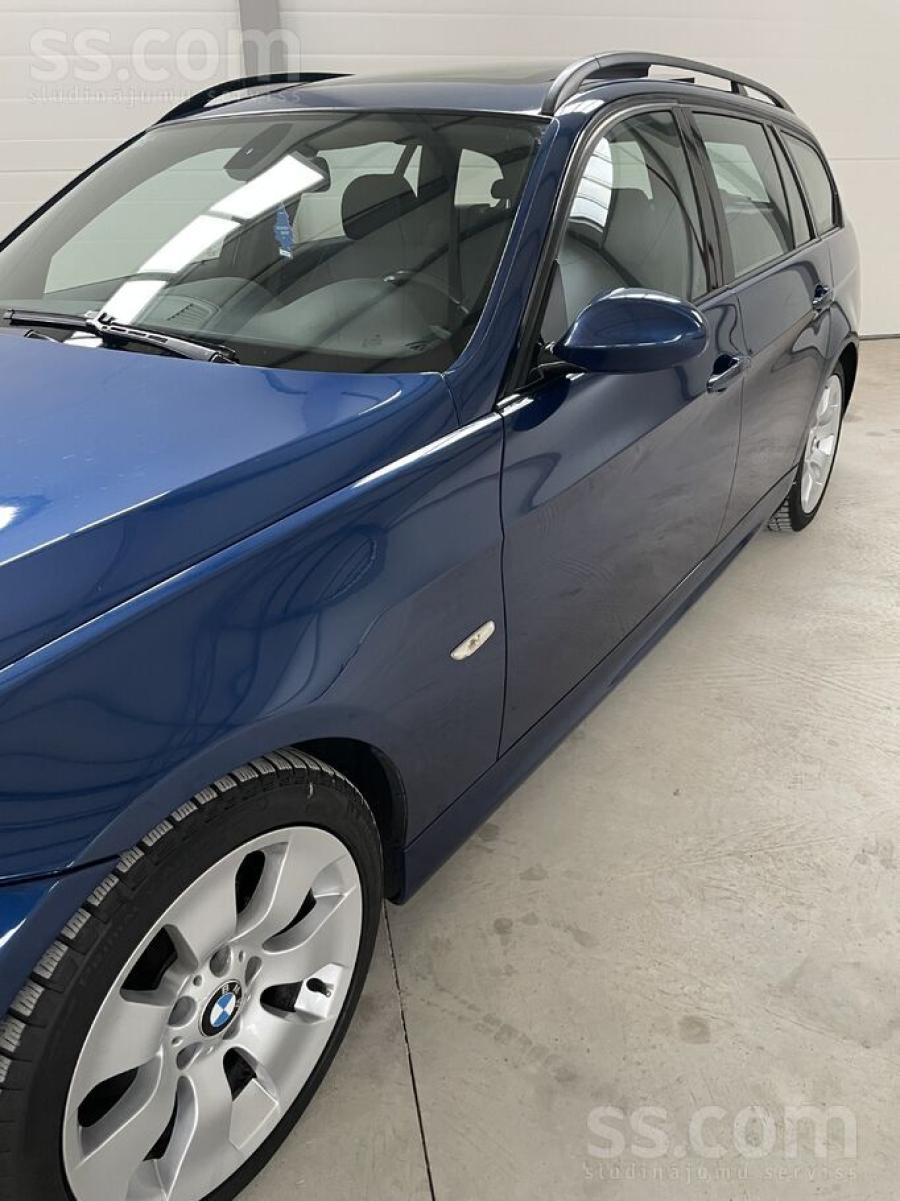 Blue BMW 320 2008 in Balvi, with an engine capacity of 2.00 L and mileage of 309 thousand km for 18200 €, photo 13 on AUTOMOTO.COM.LV