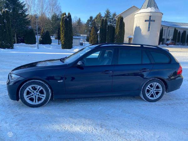 Blue BMW 320 2008 in Alytus, with an engine capacity of 2.00 L and mileage of 309 thousand km for 2750 €, photo 8 on AUTOMOTO.COM.LV