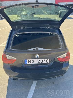 Blue BMW 320 2008 in Riga, with an engine capacity of 2.00 L and mileage of 387 thousand km for 3200 €, photo 6 on AUTOMOTO.COM.LV