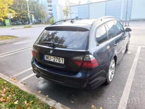 Blue BMW 320 2008 in Riga, with an engine capacity of 2.00 L and mileage of 278 thousand km for 5000 €, photo 6 on AUTOMOTO.COM.LV