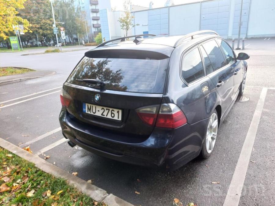 Blue BMW 320 2008 in Riga, with an engine capacity of 2.00 L and mileage of 278 thousand km for 5000 €, photo 6 on AUTOMOTO.COM.LV
