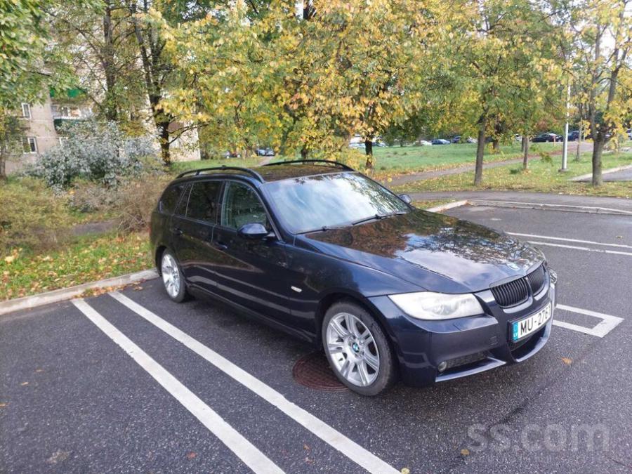 Blue BMW 320 2008 in Riga, with an engine capacity of 2.00 L and mileage of 278 thousand km for 5000 €, photo 16 on AUTOMOTO.COM.LV