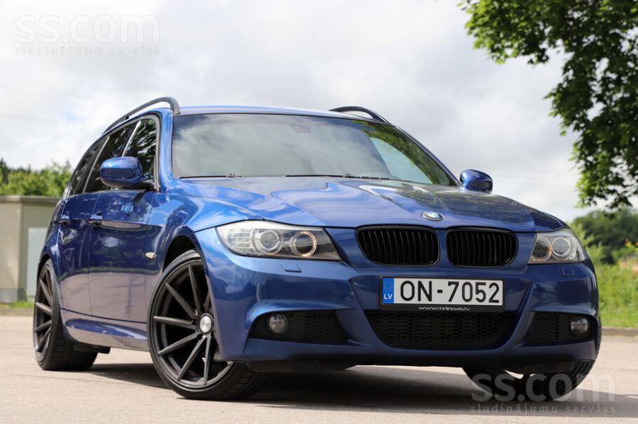Blue BMW 320 2009 in Tukums, with an engine capacity of 2.00 L and mileage of 0 thousand km for 4990 €, photo 1 on AUTOMOTO.COM.LV