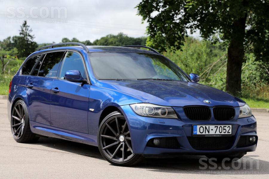 Blue BMW 320 2009 in Tukums, with an engine capacity of 2.00 L and mileage of 0 thousand km for 4990 €, photo 3 on AUTOMOTO.COM.LV