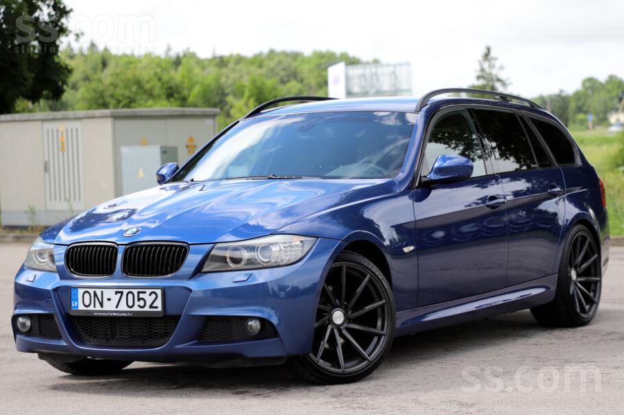 Blue BMW 320 2009 in Tukums, with an engine capacity of 2.00 L and mileage of 0 thousand km for 4990 €, photo 4 on AUTOMOTO.COM.LV