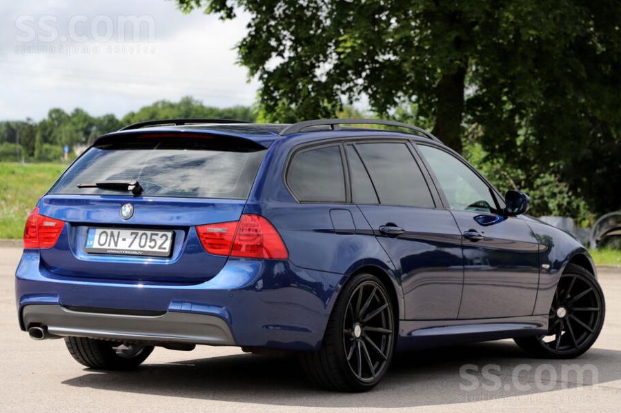 Blue BMW 320 2009 in Tukums, with an engine capacity of 2.00 L and mileage of 0 thousand km for 4990 €, photo 5 on AUTOMOTO.COM.LV