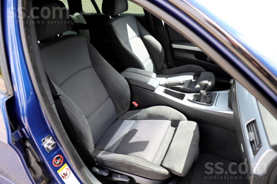 Blue BMW 320 2009 in Tukums, with an engine capacity of 2.00 L and mileage of 0 thousand km for 4990 €, photo 8 on AUTOMOTO.COM.LV